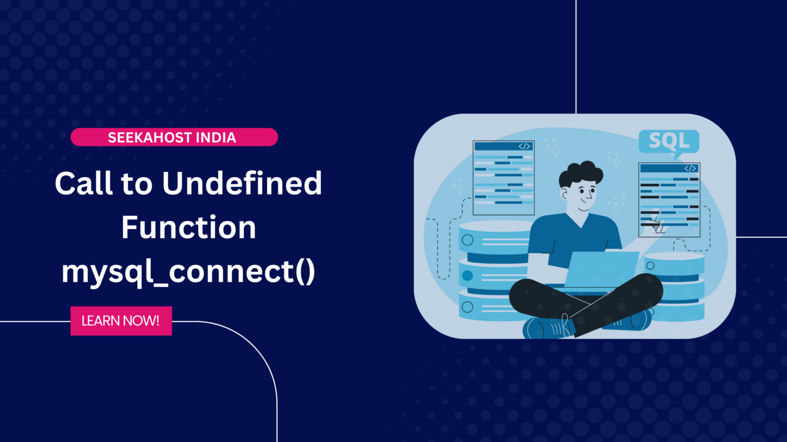 Error Fix: Call to Undefined Function mysql_connect()