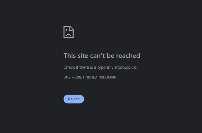 11 Solution To Fix DNS_PROBE_FINISHED_NXDOMAIN Error